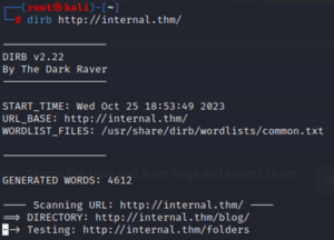 Tryhackme – Internal Walkthrough - InfoSecJake